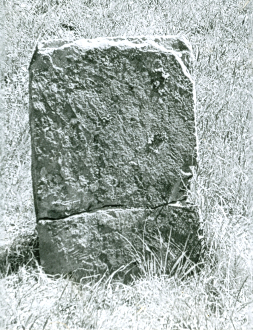 Mansfield Cemetery Headstone. Chinese inscription carved into the rock ...
