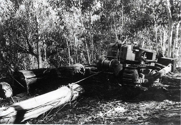 Logging for Burwood Timber Company - TD18 - Driver - Cyril Brock - King ...