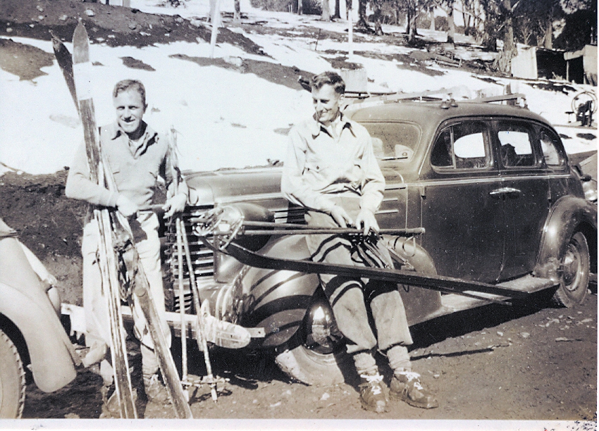Clarrie Saunders and Bill Christensen - High Country History Hub