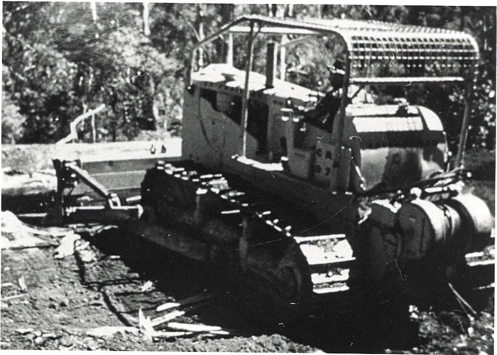 Dozer driver - M Woods - High Country History Hub