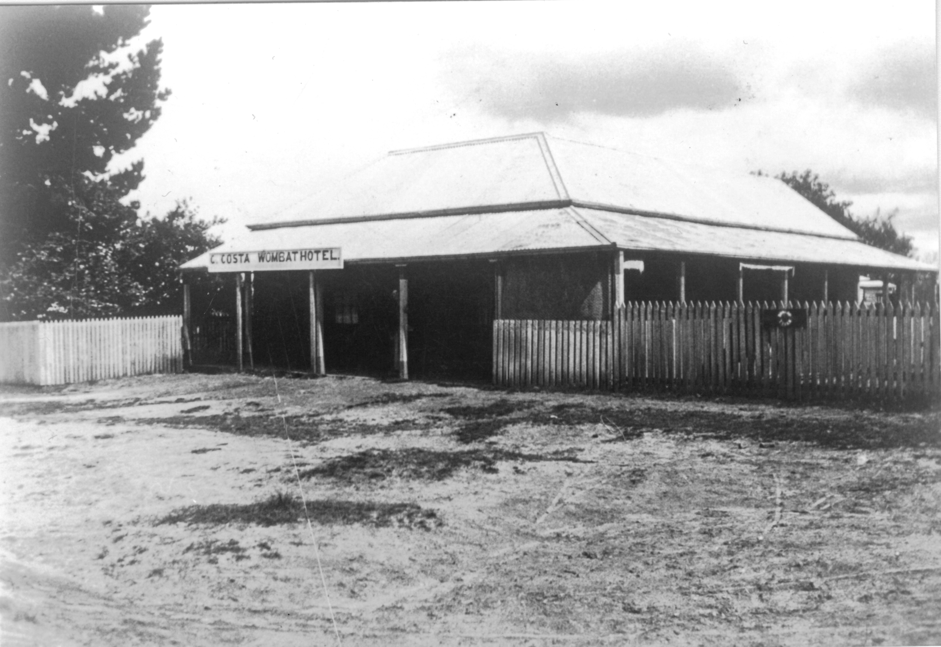 C. Costa's Wombat Hotel, Tolmie - High Country History Hub