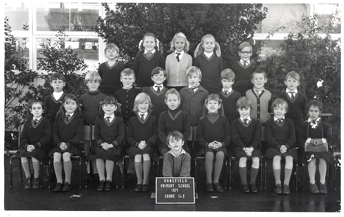 Mansfield Primary School - 1971 - Grades 1 and 2 - High Country History Hub