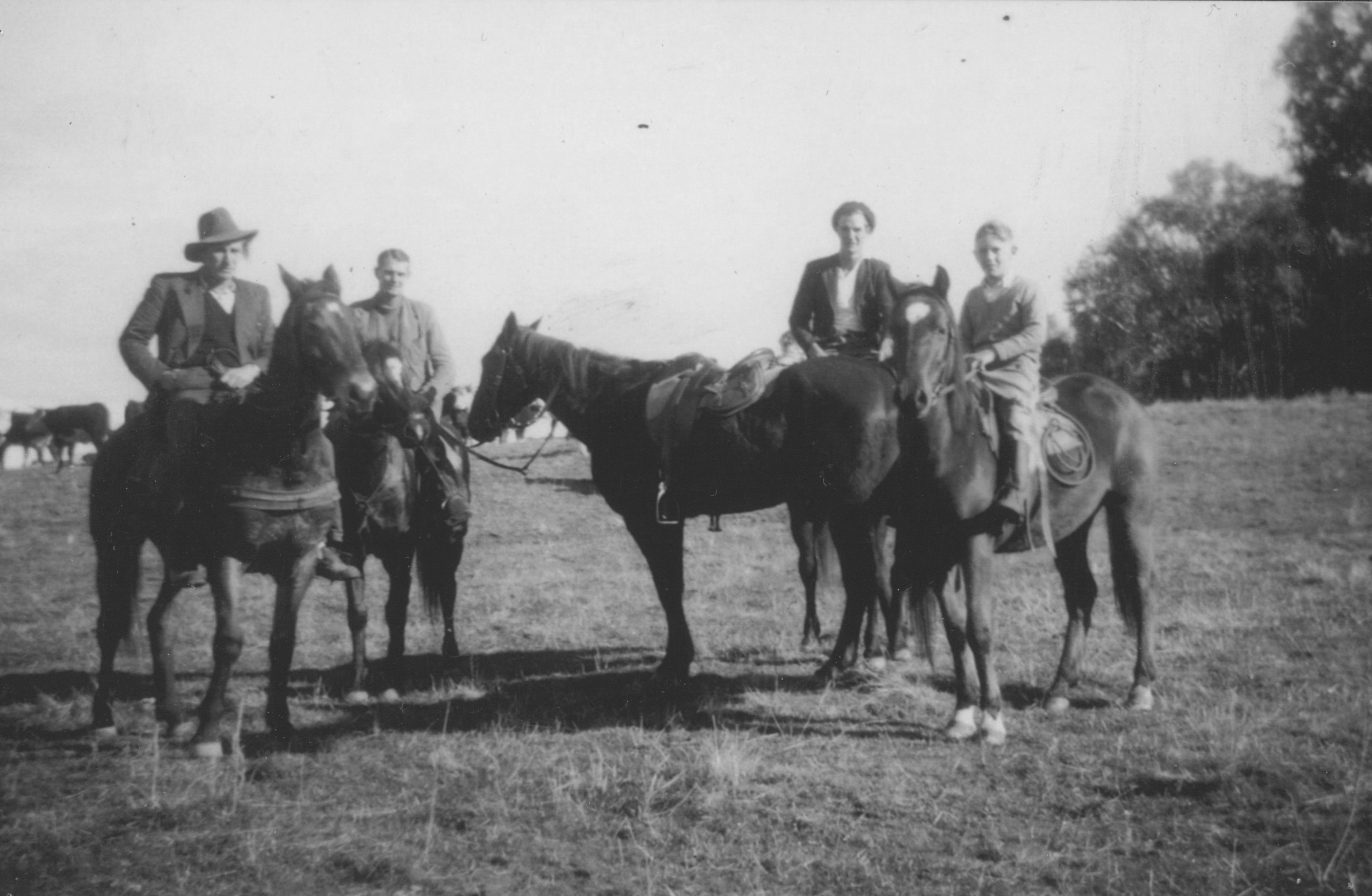 PURCELL FAMILY COLLECTION. PEOPLE ON HORSEBACK - High Country History Hub