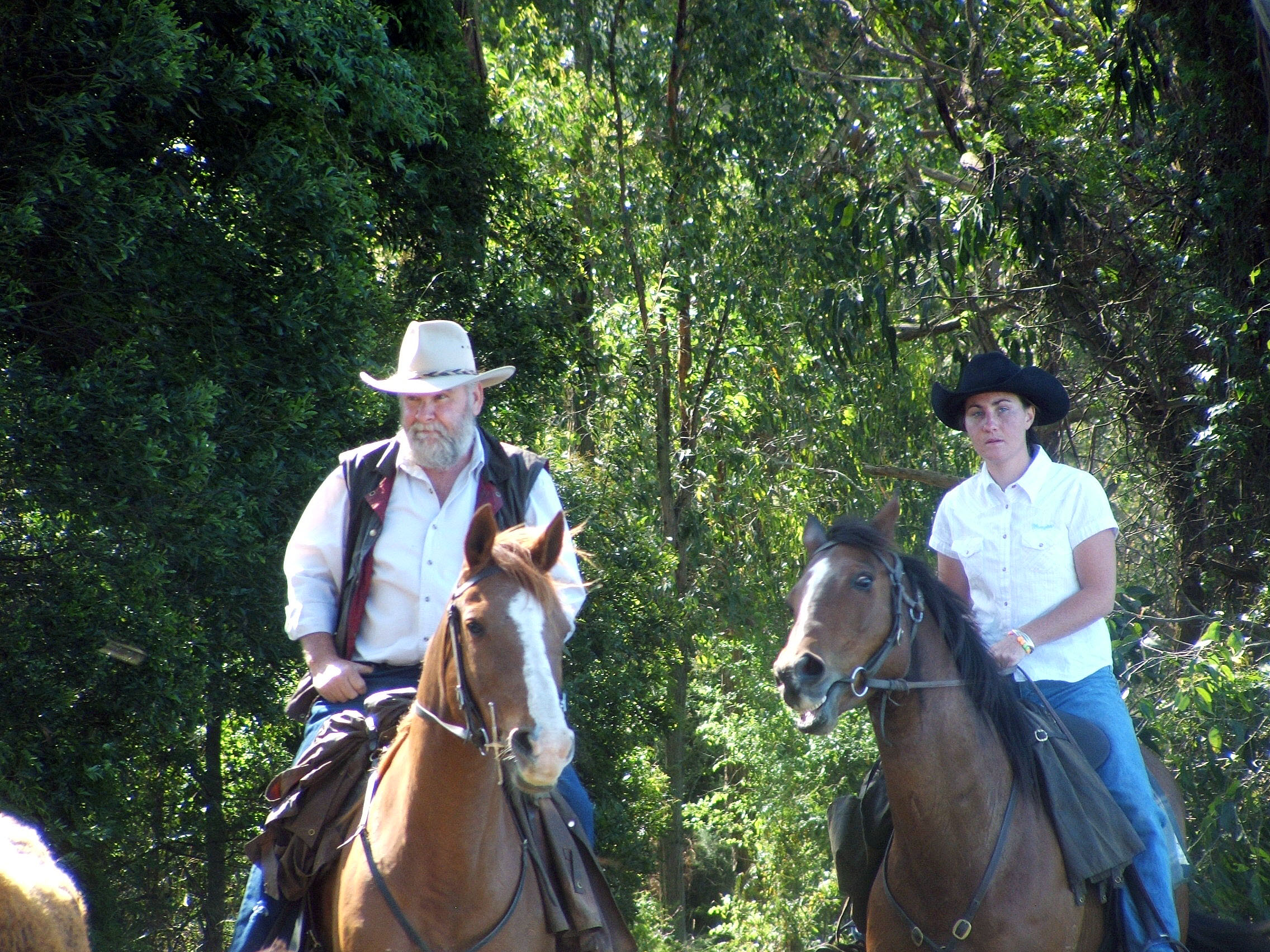 GRAEME STONEY COLLECTION. MOUNTAIN CATTLEMEN CHARLIE AND KELLIE LOVICK ...