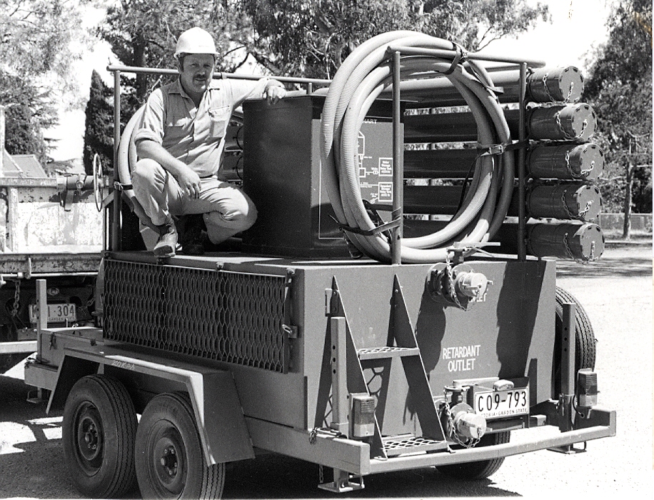 Brian Dale - Foscheck Unit - fire fighting - High Country History Hub