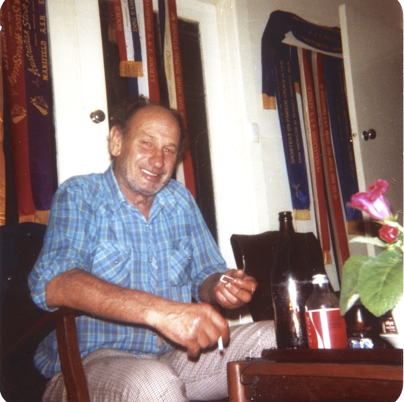 Alan Keith (Jimmy) James at home - High Country History Hub