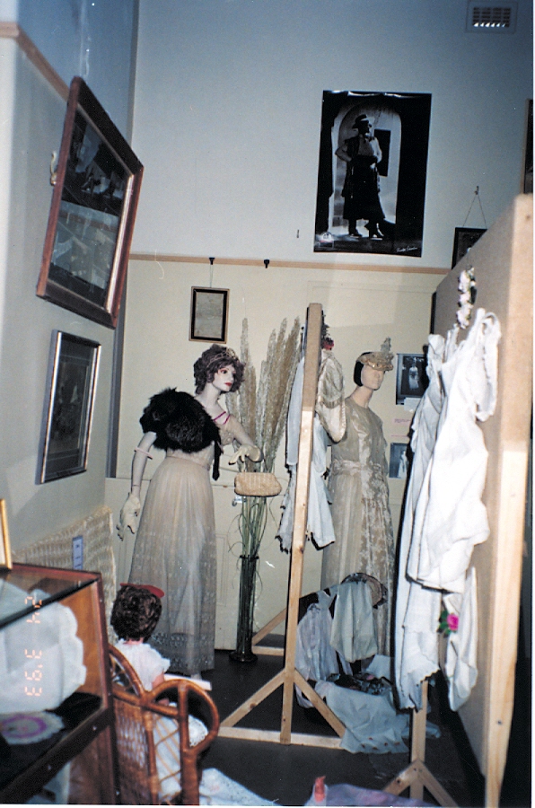 Set of eight photographs of Mansfield Historical Society's "La Belle ...