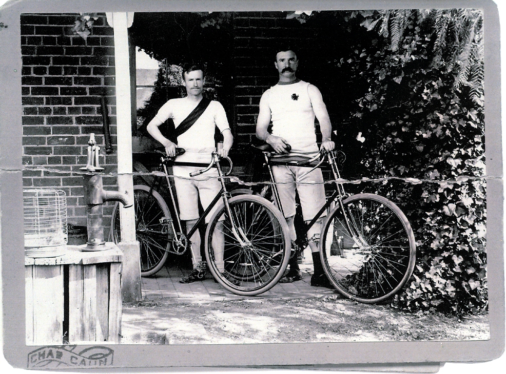 Cyclists - Chas Cahn - High Country History Hub