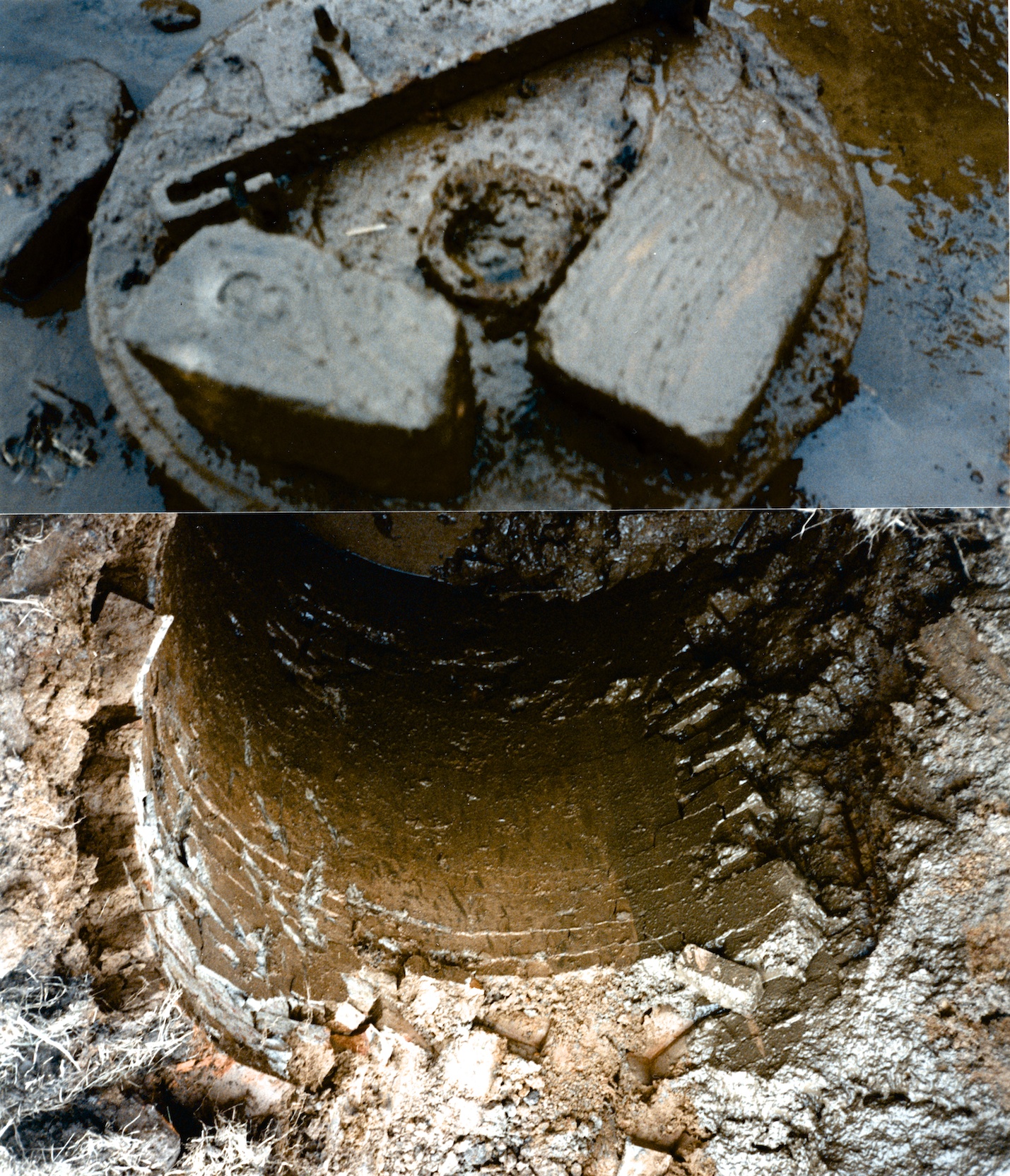 The old well which was at the Mansfield Butter Factory, built in 1893 ...