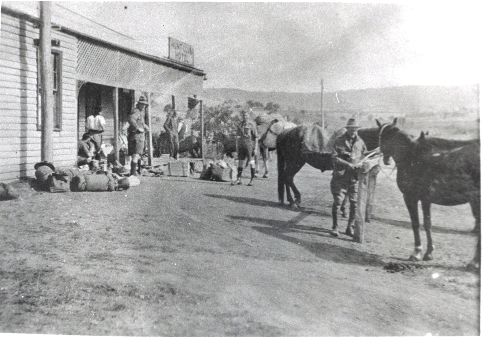 Packing up at Merrijig - High Country History Hub