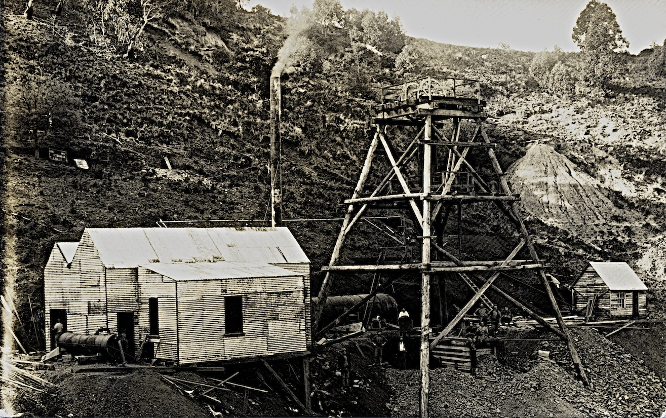 Morning Star Mine at Woods Point - High Country History Hub
