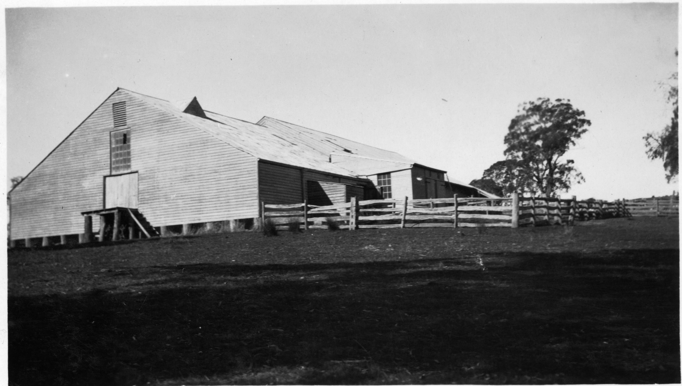 Wool shed at Preston Station - High Country History Hub
