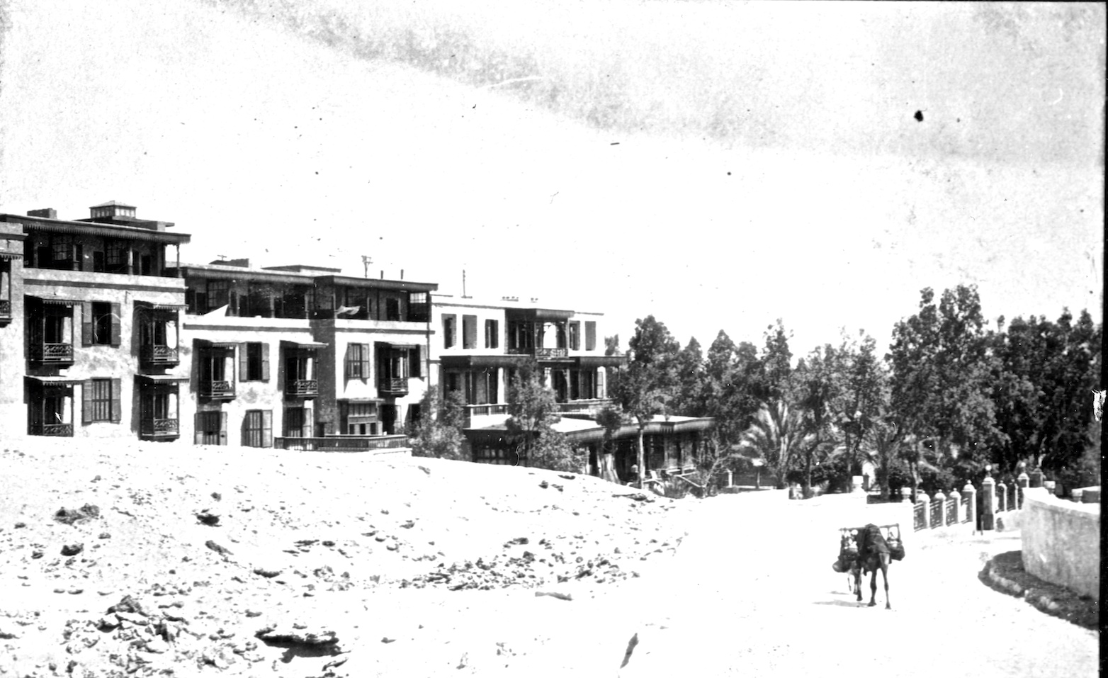 World War 1 - Mena Hotel Hospital near Cairo, Egypt. 8th Light Horse ...