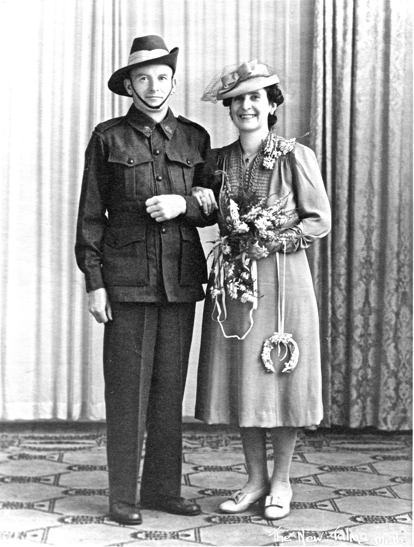 Marriage of Frederick J. Fry and Eva Hoskin. 1944. - High Country ...