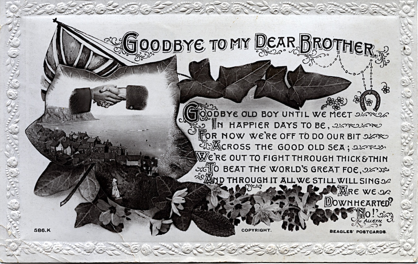 A postcard sent February 16th, 1916, from Heliopolis, Egypt, by Captain ...