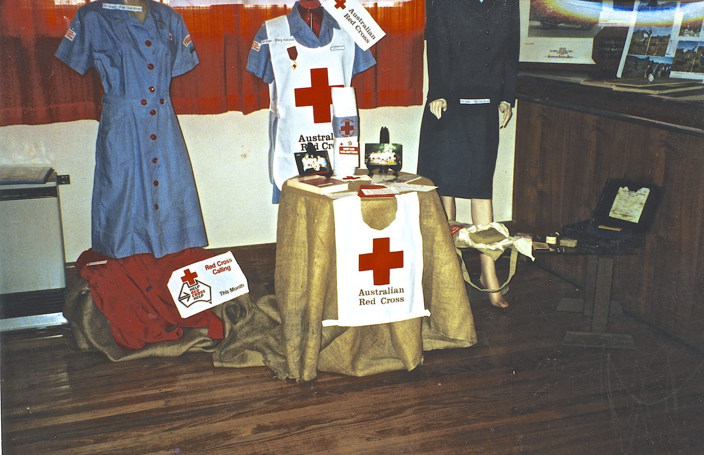 Red Cross first ever display in the R.S.L Hall - High Country History Hub