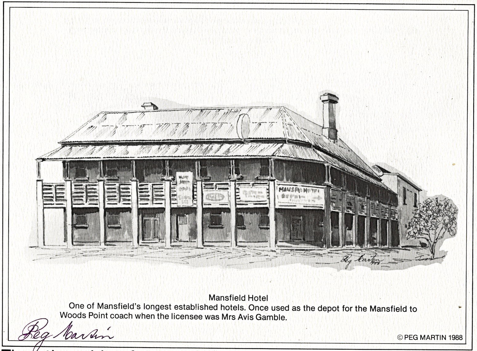 Mansfield Hotel - High Country History Hub