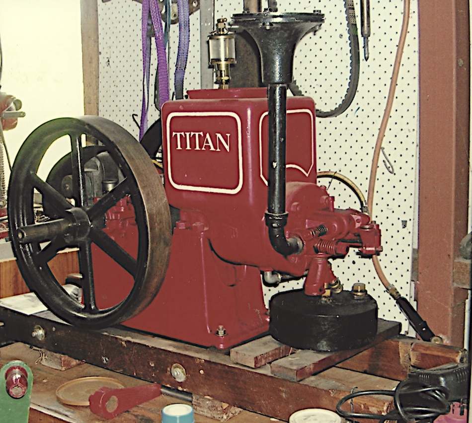 Albert Walsh Collection. 1 HP. International Titan Engine. 1917 - High ...