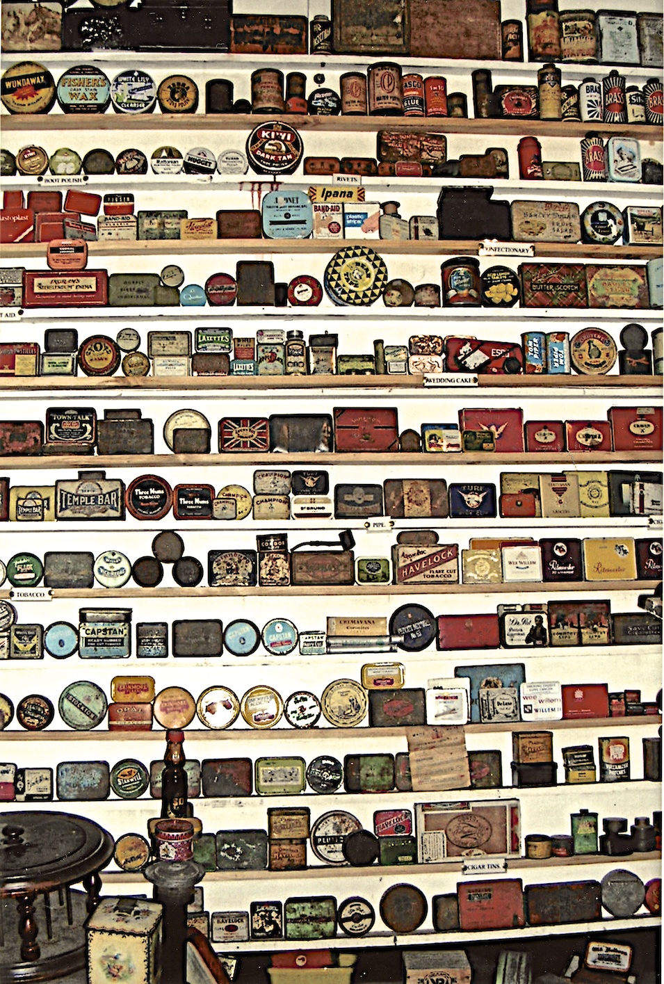 Ken Pollard Collection No. 4. Assortment of Tins - High Country History Hub