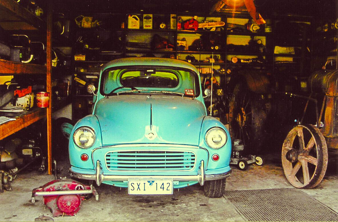 Bernie Anstee Collection No 4. Bernie Anstee's 1960 Morris Minor Ute ...