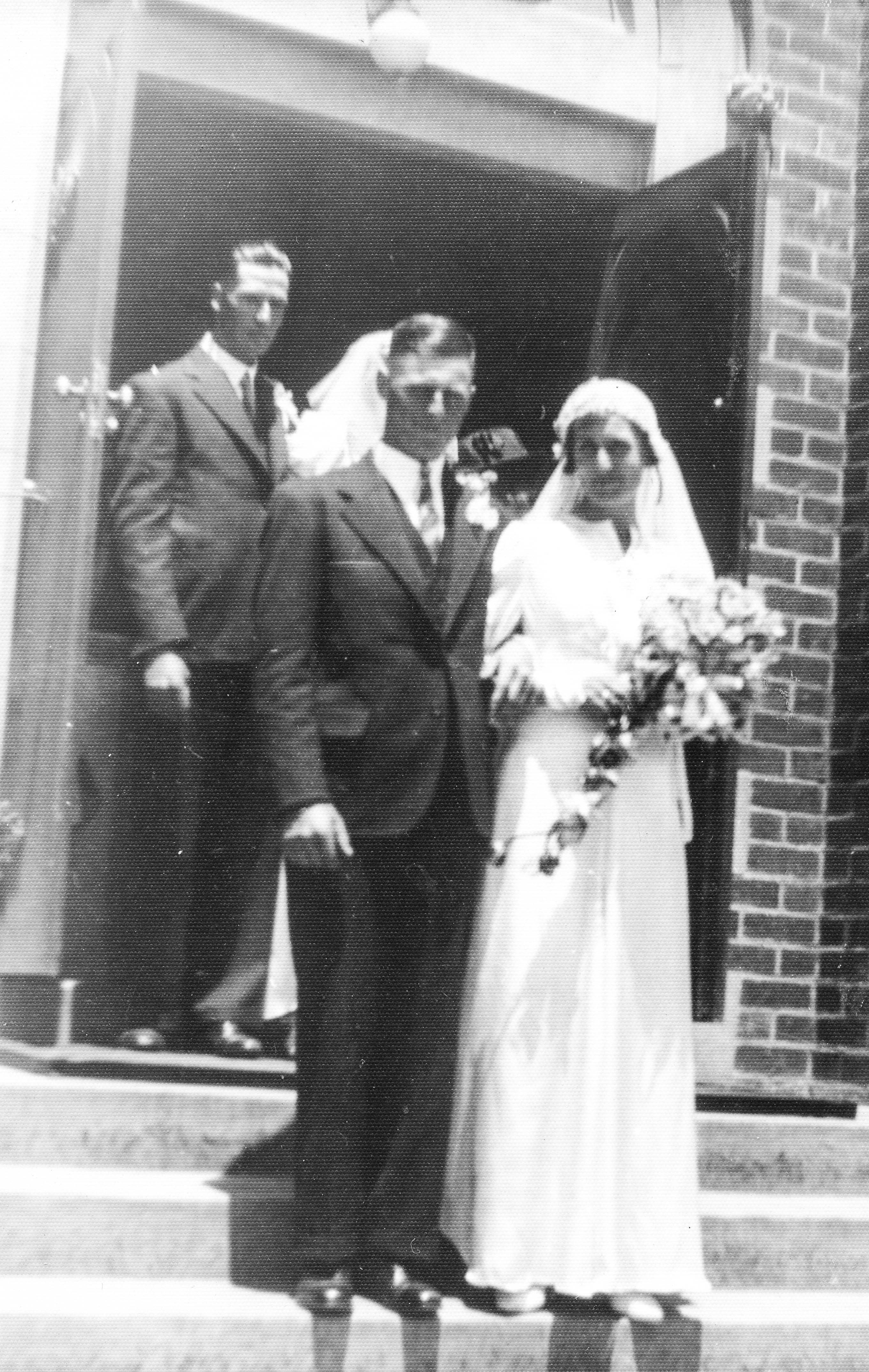 Wedding photo of Neil Archibald Cameron and Agnes Jane (Dolly ...