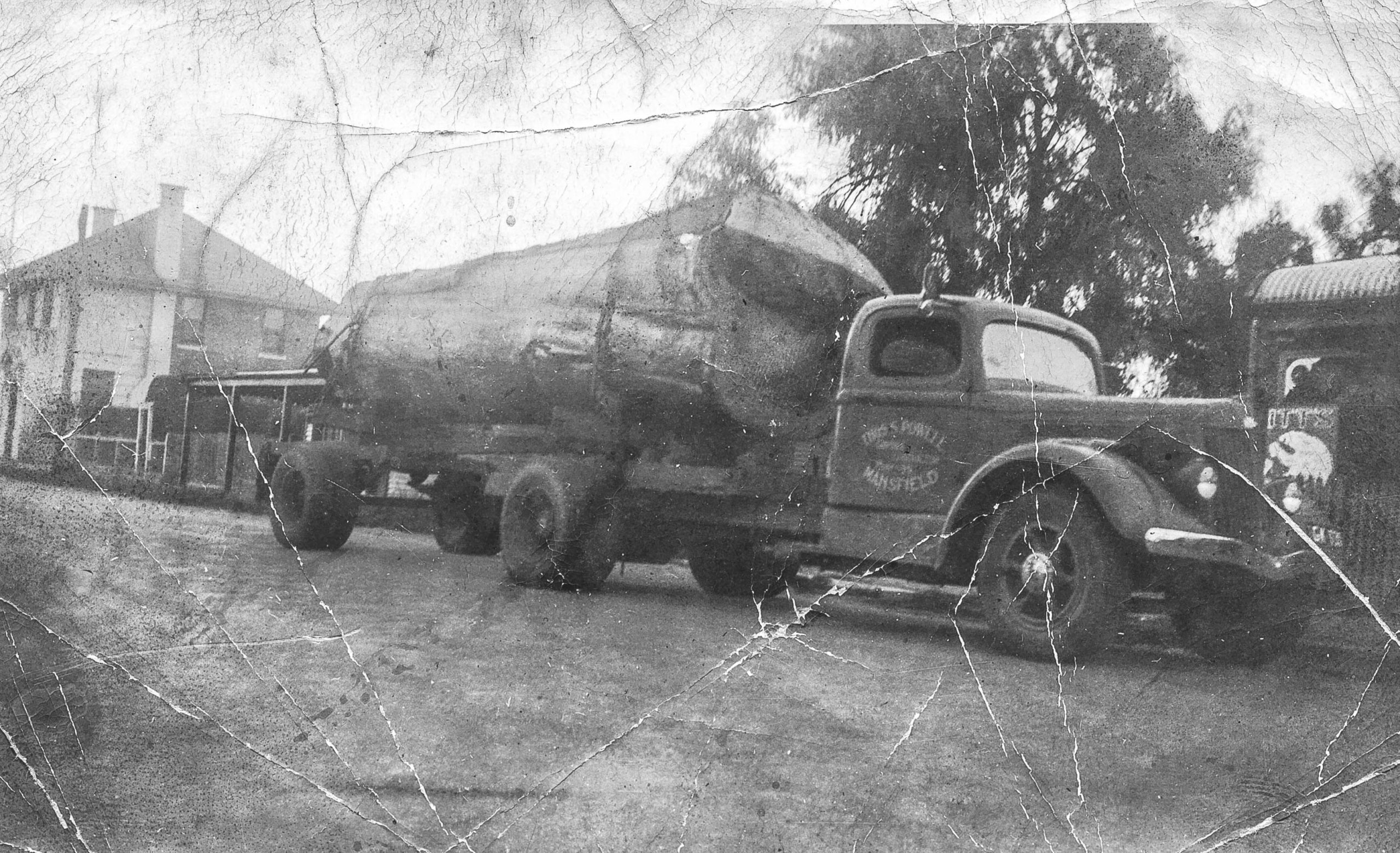 Tom Powell's White Timber Jinker. - High Country History Hub