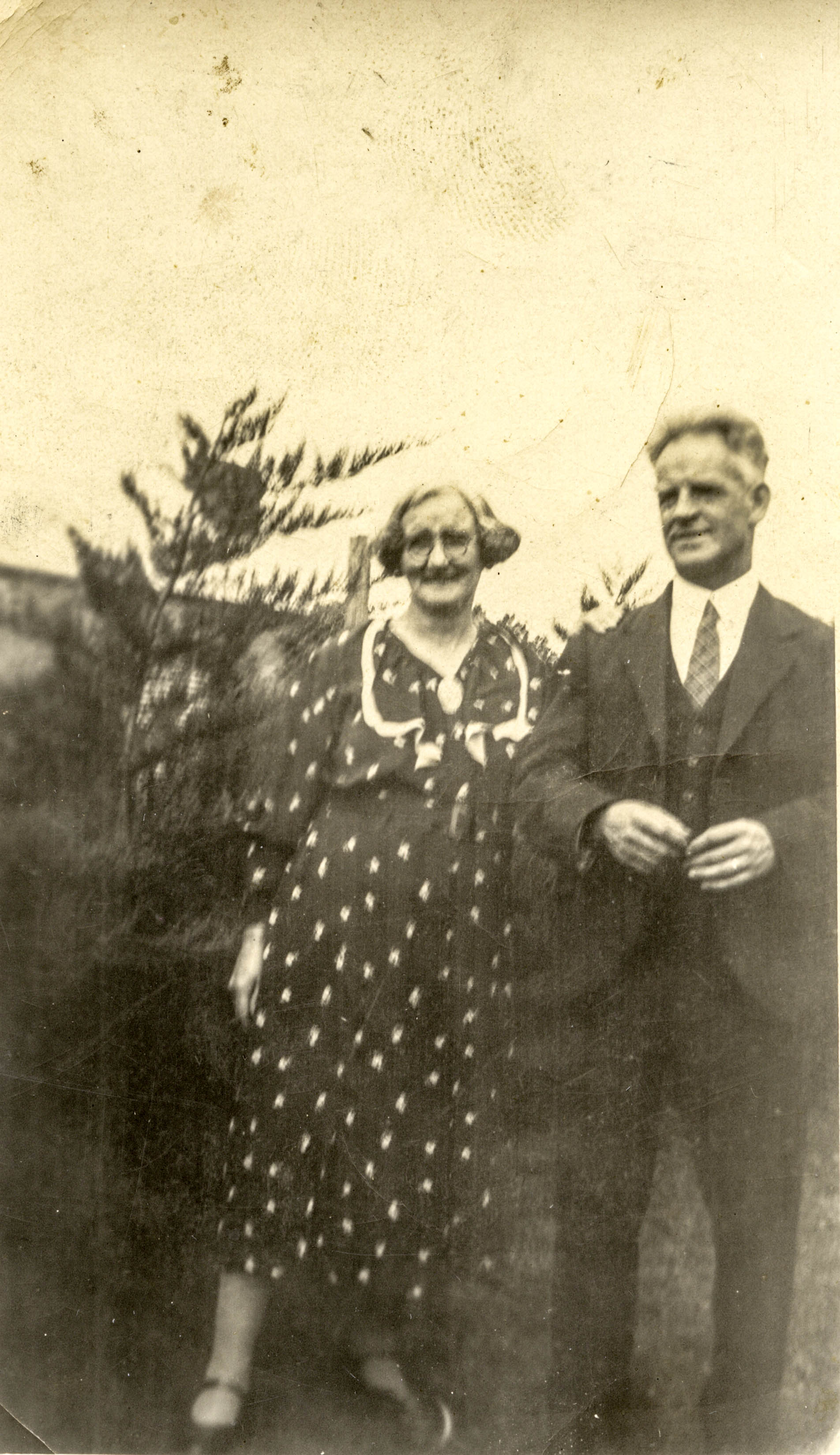 Mr & Mrs Jock Wyllie. - High Country History Hub